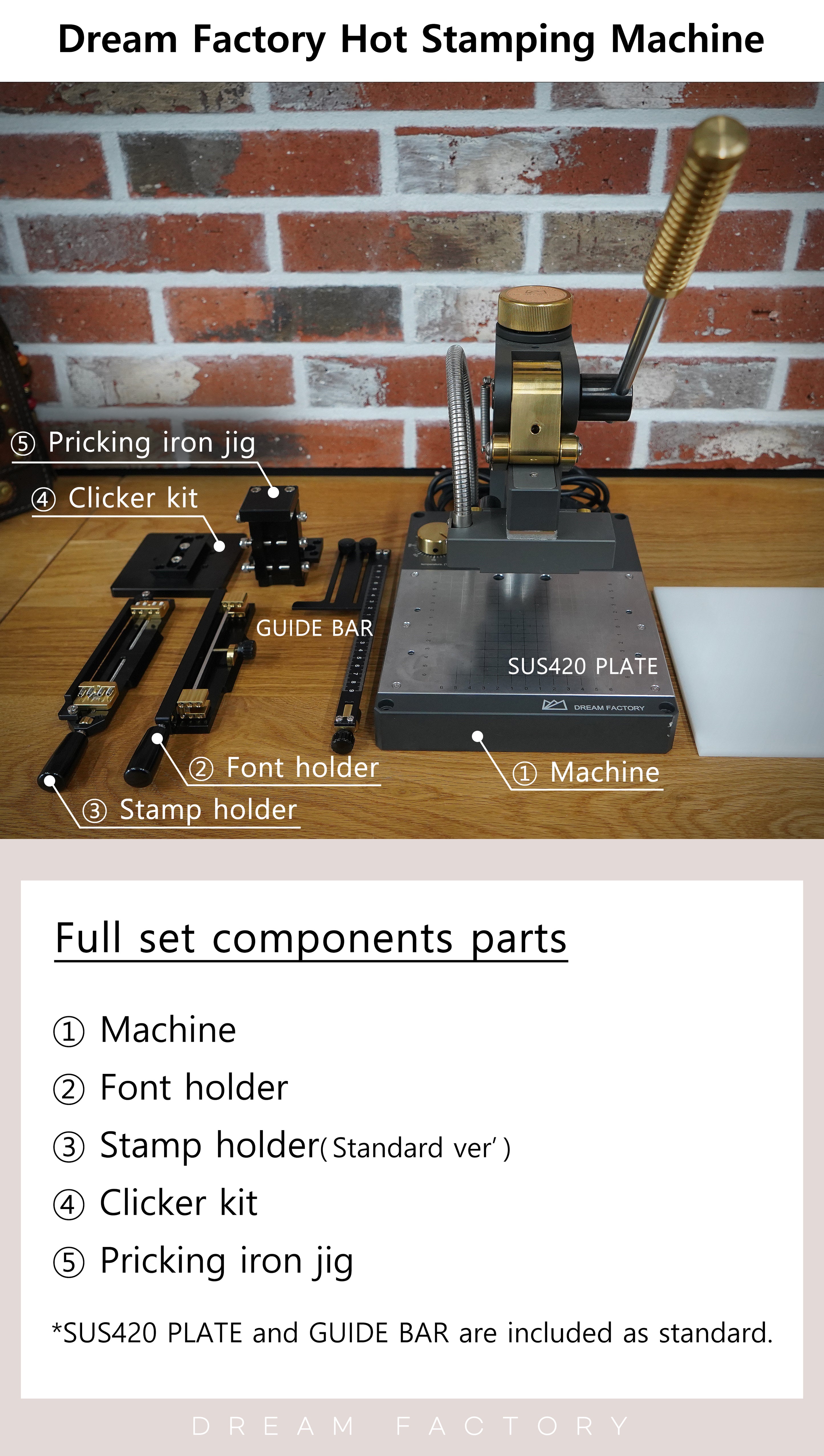 Stamping Machine – DreamFactory Leather Tools